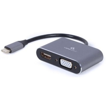 A-USB3C-HDMIVGA-01 - Адаптер-переходник USB-C на HDMI/VGA (A-USB3C ...